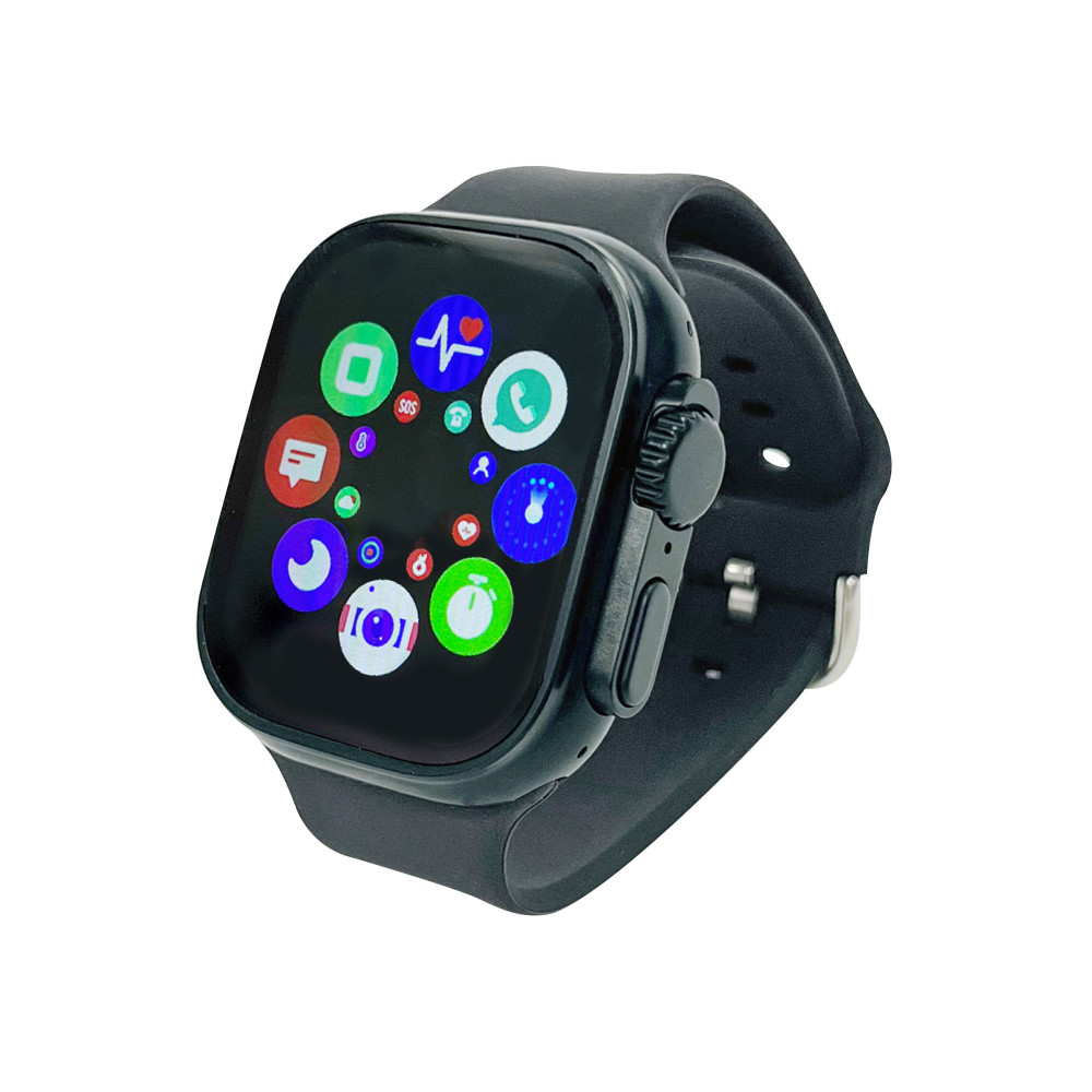 Montre connectée Android & IOS multifonction MC39 noire - Ping City