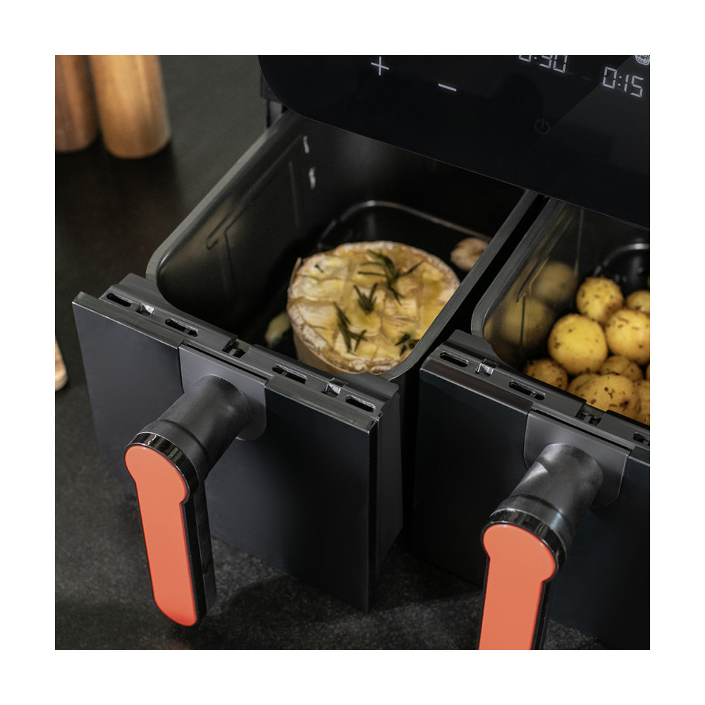 Friteuse sans huile double bac 9 L - Livoo x Marmiton